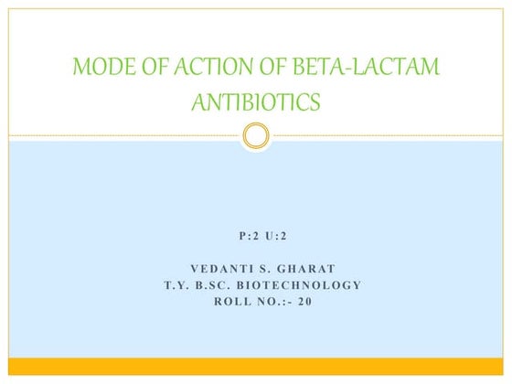Beta lactamase inhibitors | PPTX | Chemistry | Science