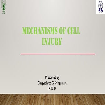 Reversible cell injury I Pathology | PPTX