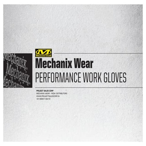 Mechanix Wear Glove Range 2015 | PDF