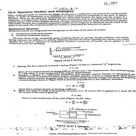 Mechatronics r16 unit-6 | PDF