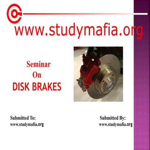 mech Disc brakes ppt.pptx