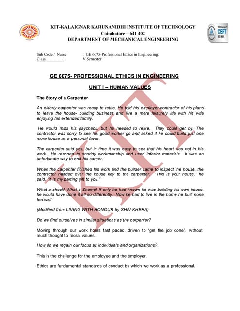 engineering ethics - PowerPoint template | PPTX