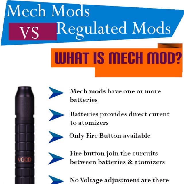 Mech Mods Vs Regulated Mods | PDF