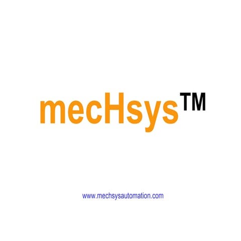 Mec Hsys Tm1 | PPT