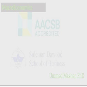 Macro Economics -II Chapter Two AGGREGATE SUPPLY | PDF