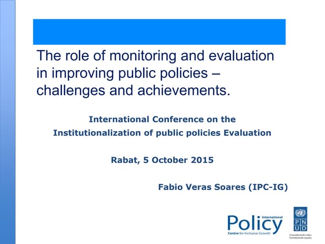 Policy Monitoring and Evaluation | PDF