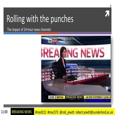 Rolling News - Breaking News | PPTX