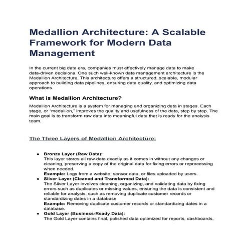 Medallion Architecture_ A Scalable Framework for Modern Data Management.pdf