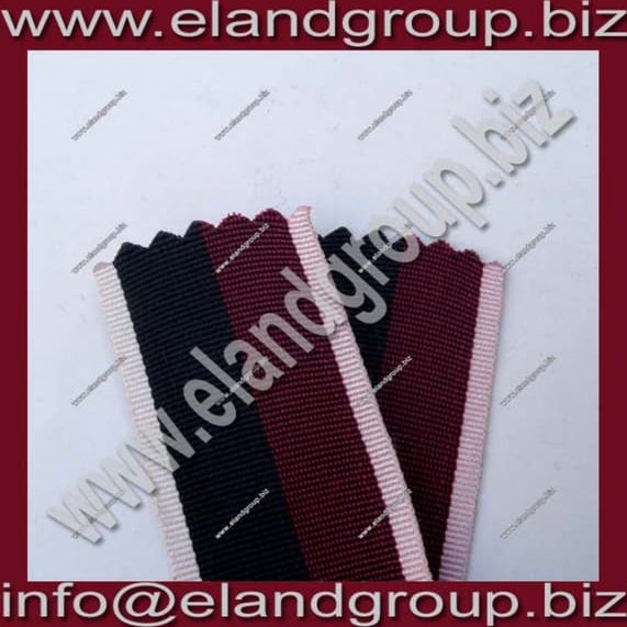 Medal ribbon maroon with black & white | PDF
