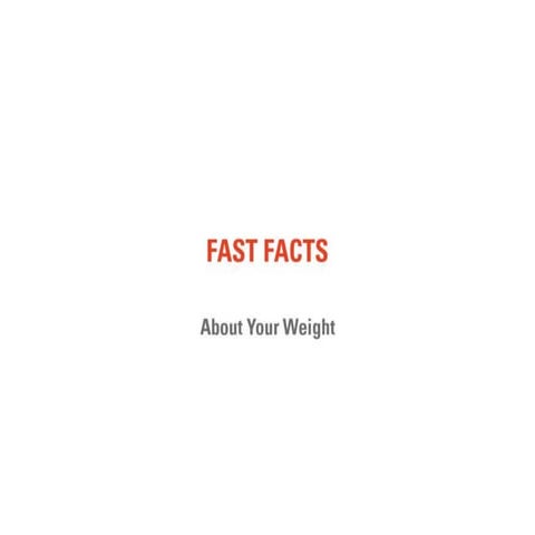 Obesity facts-Knowing your BMI | PPTX