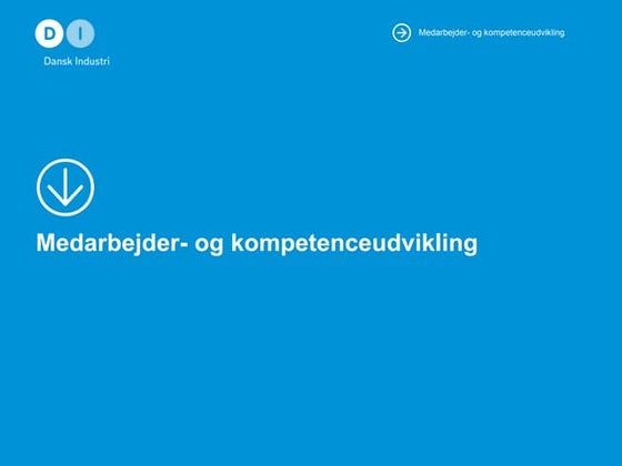 Medarbejder og kompetenceudvikling | PPTX
