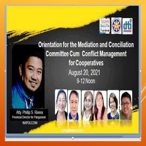 Mediation and Conciliation Process for Co-ops | PPTX