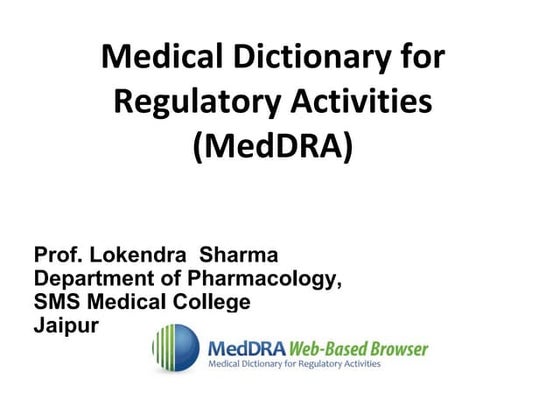 MedDRA | PPT