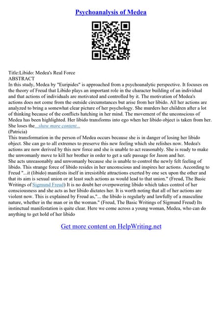 Hum2220 medea film response | PDF