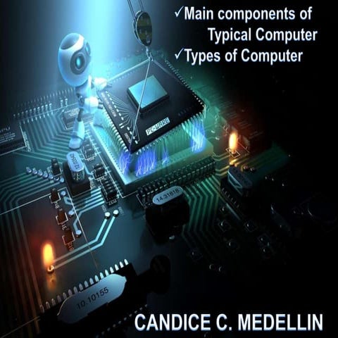 Main components of Typical Computer & Types of Computer | PPT