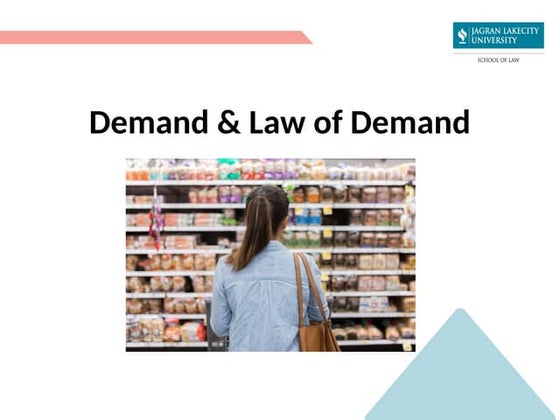 DEMAND ,TYPES AND IT'S FUNCTIONS | PPT