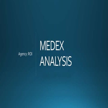 MEDEX Analysis.pptx