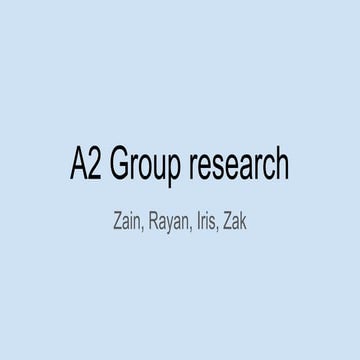 Media group research | PPT