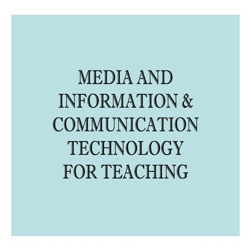 Media And Ict | PPT