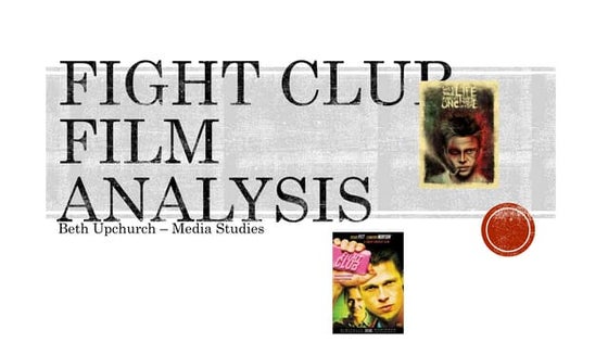 Fight club scene by scene | DOCX | Television | Entertainment