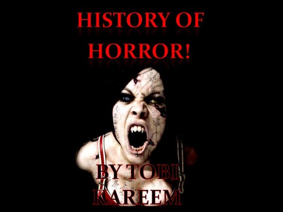 Hammer horror | PPT