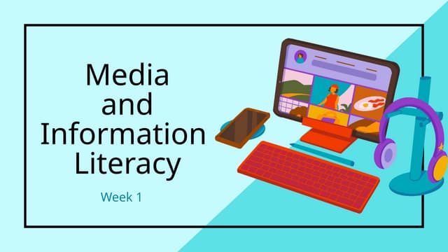 quarter 2 of media and information literacy | PPTX