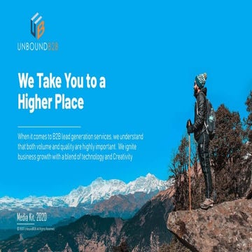 UnboundB2B Media Kit 2021 | PDF