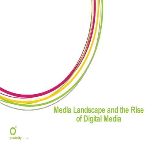Media Landscape And The Rise Of Digital Media Nov 2008 | PPT