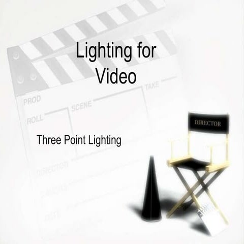 Media lighting | PPT