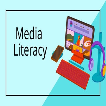 Media-Literacy Highschool multimedia pptx | PPTX