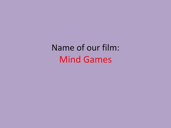 Brain games :) | POTX | Databases | Computer Software and Applications