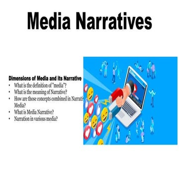 How media narrative works? | PPTX