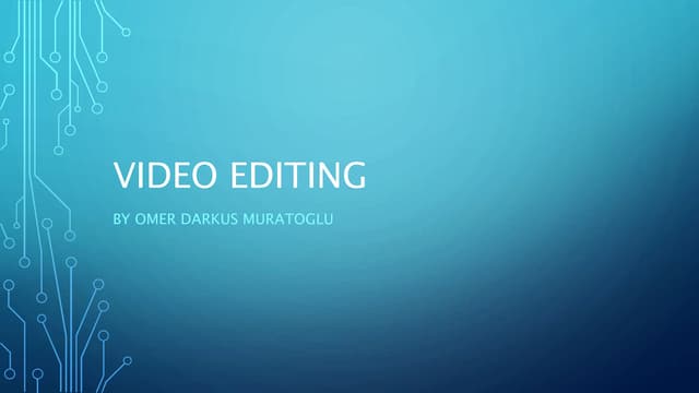 Editing techniques | DOCX
