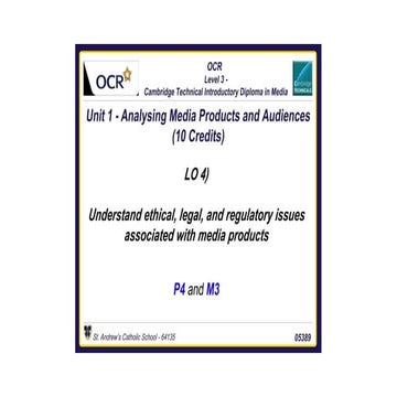 Unit 1- LO4 | PPTX | Law