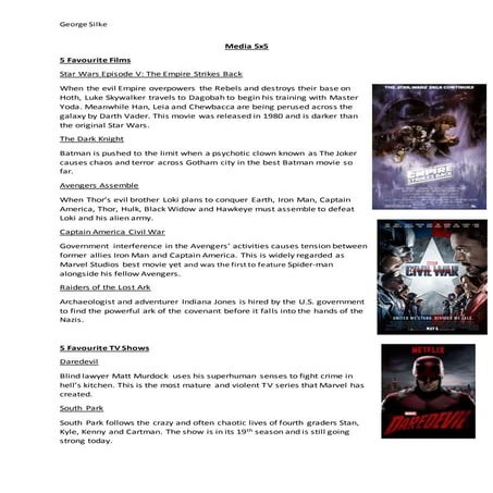 Media 5x5 year 12 | DOCX