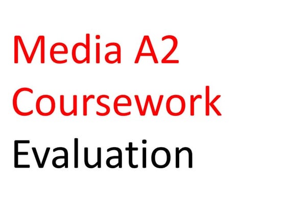 Evaluation Question 2 | PPT