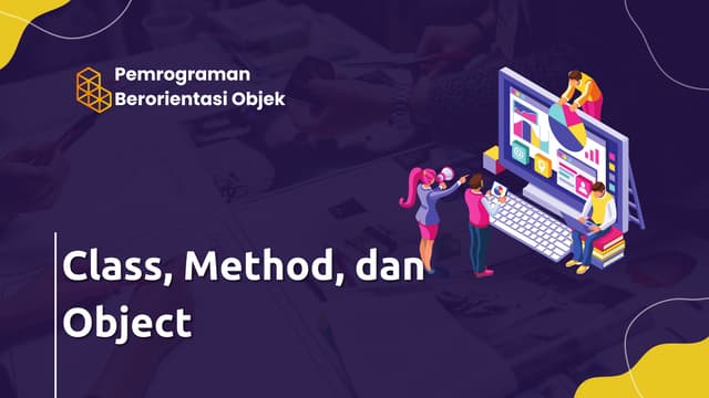 Class Method Object Ppt