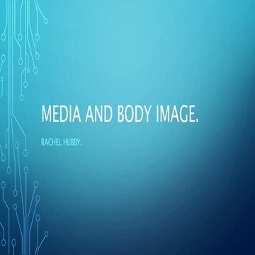 Media and body image | PPTX