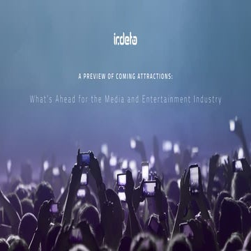 Media and entertainment Trends | PDF