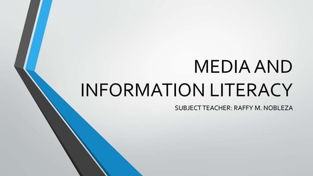text media information | PPTX