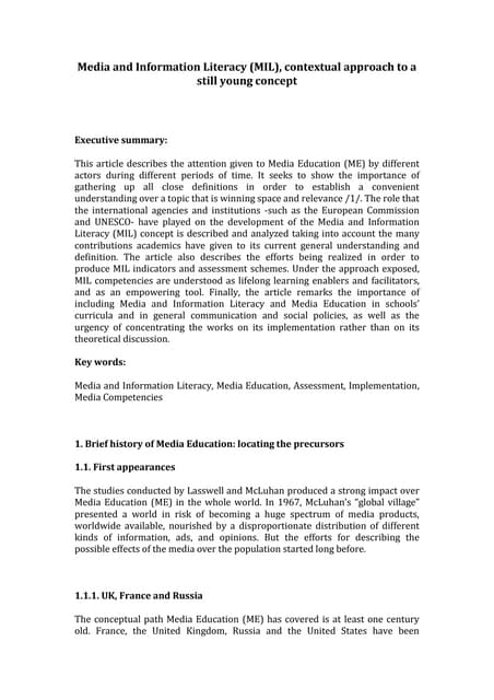 Historical Development of Comparative Education | PDF | Educational ...