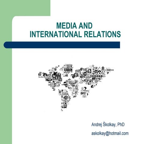 Media and International Relations01 | PPT