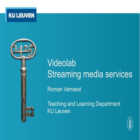 M&L 2012 - Videolab: streaming media services - by Roman Verraest | PDF | Video Software ...