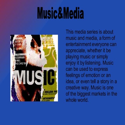 0846231Music and Media | PPT