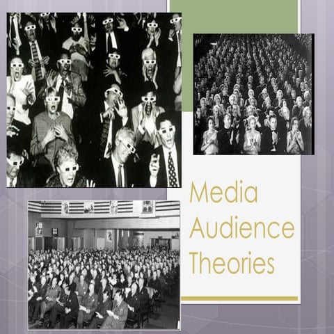 Media audience theories | PPTX