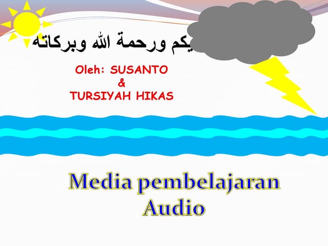 Membuat Media Pembelajaran Bahasa Arab AUD | PPTX