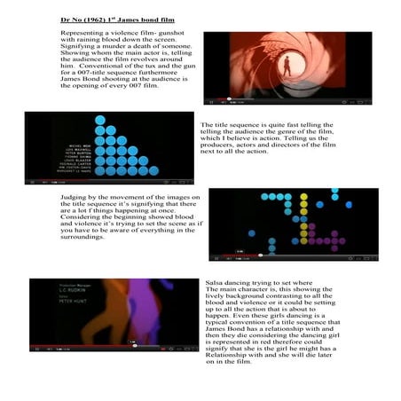 Analysing title sequences | PDF