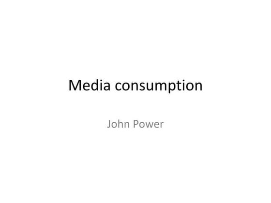 Intro 2325 Media Consumption Assignment Rubric Goldman | PDF