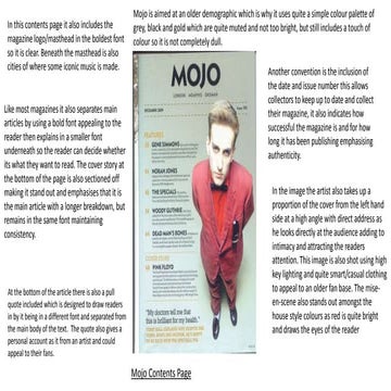 Music magazines - double page spreads | PPTX
