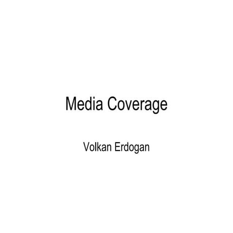 Media coverage | PPT